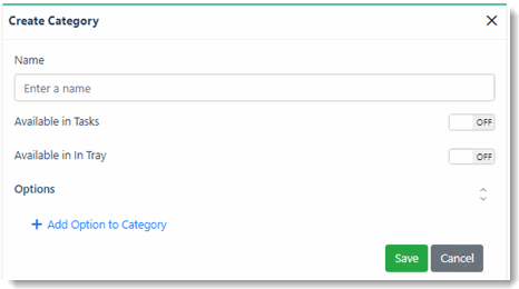 Managing Categories – FYI