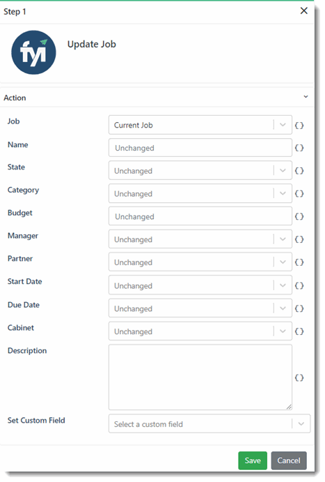 Process Step Details - Creating and Updating Jobs – FYI