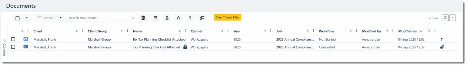 Managing Document and Email Threads – FYI