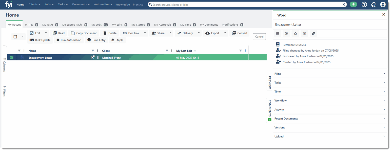 Delegating your First Task in FYI – FYI
