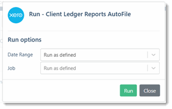 Running the Client Ledger Reports AutoFile (Australia and UK) – FYI