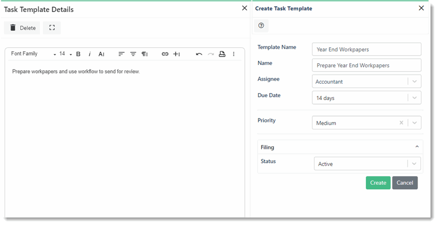 Announcing Task Templates – FYI