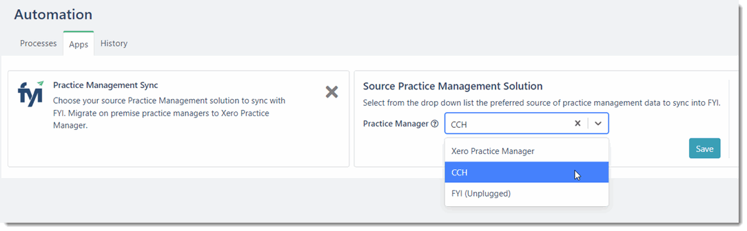 Practice Sync Integration with CCH Central (United Kingdom only) – FYI