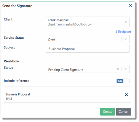 Digital Signatures using myprosperity – FYI