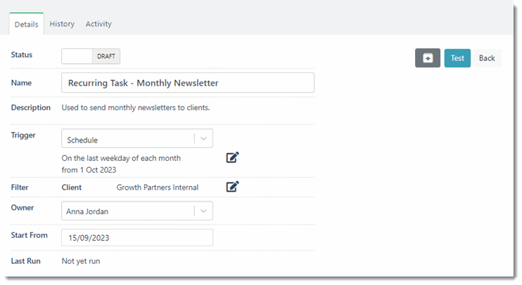 Recurring Task Automation – FYI Recurring Task Automation – FYI
