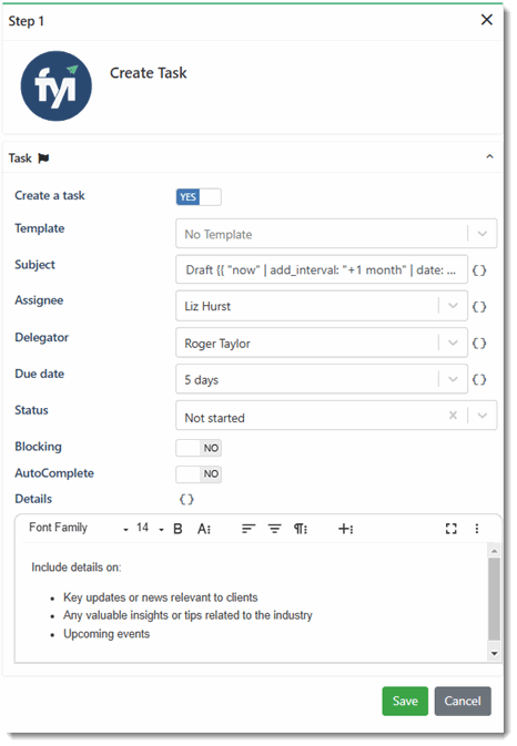 Recurring Task Automation – FYI Recurring Task Automation – FYI