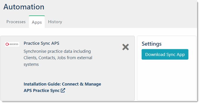 Practice Sync Integration with APS (Australia and New Zealand) – FYI