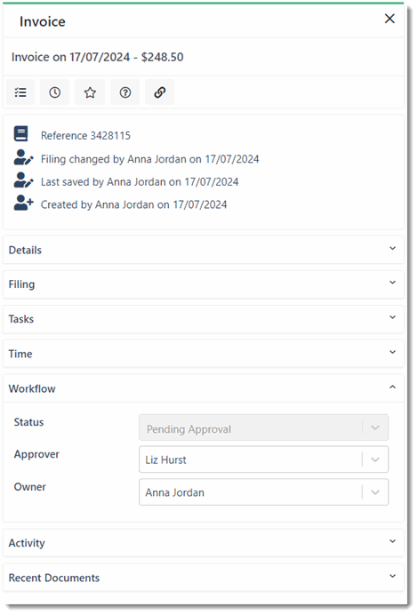 Approving Invoices – FYI