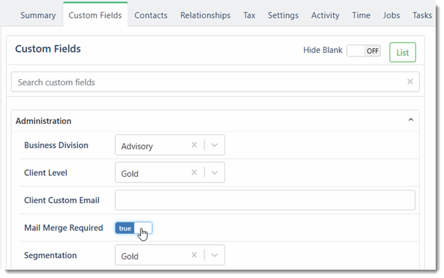 Create a Mail Merge for Clients – FYI