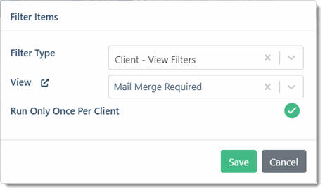 Create a Mail Merge for Clients – FYI