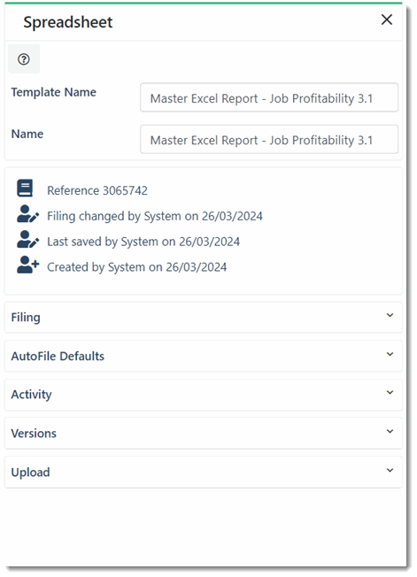 Managing FYI Excel Master Report Templates – FYI