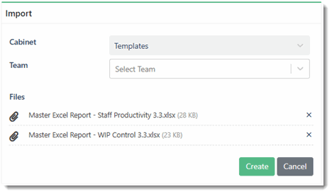 Managing FYI Excel Master Report Templates – FYI