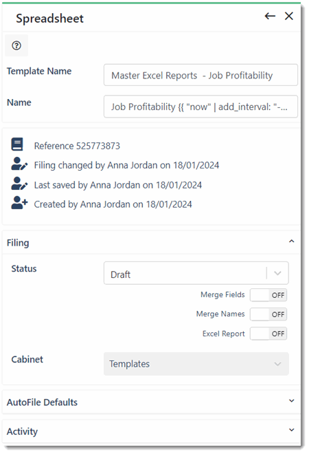 Managing FYI Excel Master Report Templates – FYI
