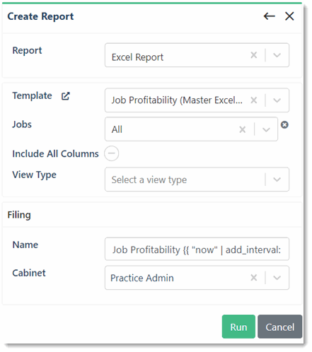 Creating Reports from Excel Report Templates – FYI