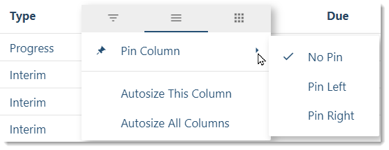 Using the Invoices Lists – FYI