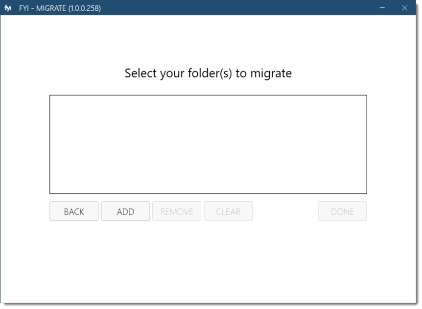 Document Migration for Folder Based Systems – FYI