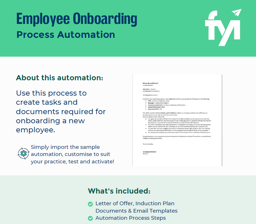 Employee Onboarding – FYI