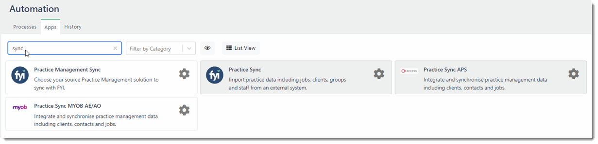 Automation Apps – FYI