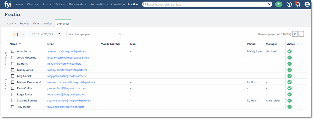 Creating Employee Documents – FYI