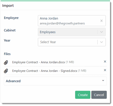 Creating Employee Documents – FYI