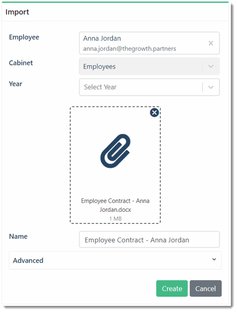Creating Employee Documents – FYI