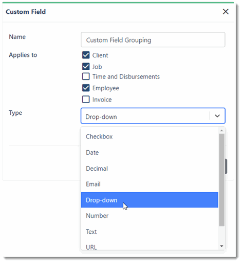 Grouping Custom Fields – FYI
