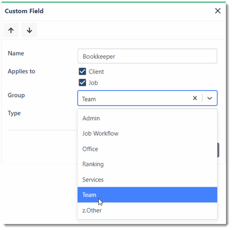 Grouping Custom Fields – FYI