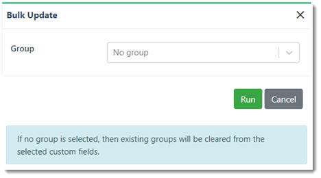 Grouping Custom Fields – FYI
