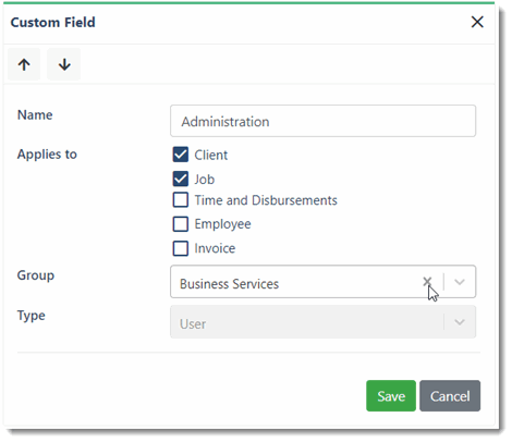 Grouping Custom Fields – FYI