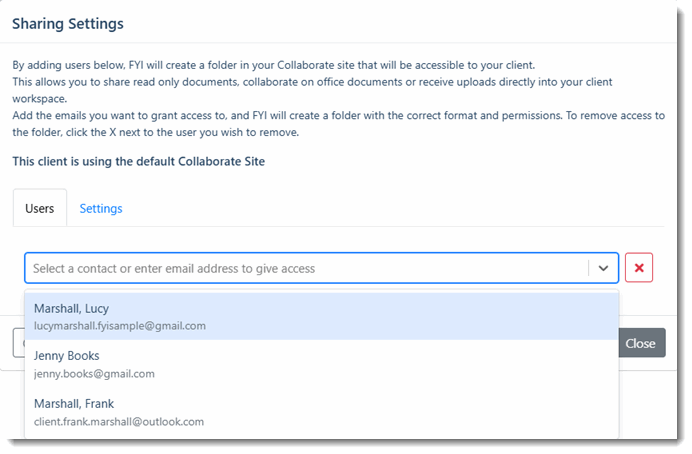 Error Fyi 2207 Fyi Was Unable To Add The Guest User To The Collaborate Sharepoint Site In