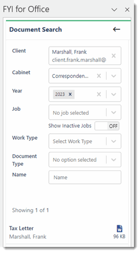Copying, or Inserting, and Opening a Document Link – FYI