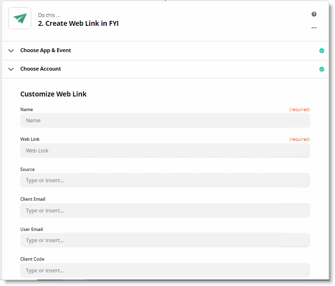 Integration with Zapier – FYI
