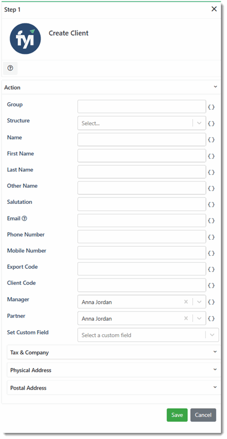 Process Step Details - Creating and Updating Clients – FYI