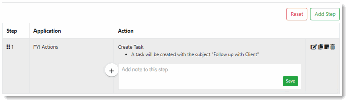 Automation Process Steps – FYI