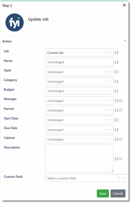 Process Step Details - Creating and Updating Jobs – FYI