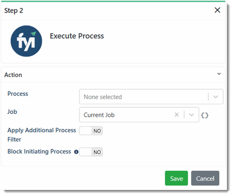 Process Step Details - Execute Process – FYI