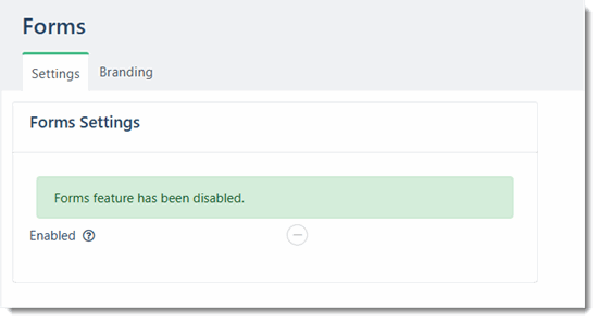 Managing Practice Settings for Forms – FYI