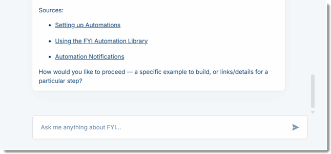 Sending a Support Request – FYI